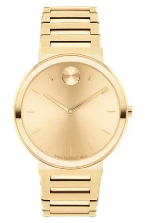 Movado Horizon Bracelet Watch - Yellow Gold