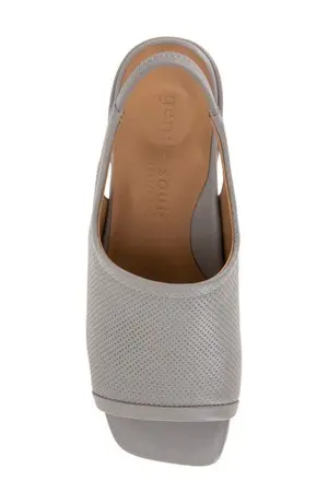 Gentle Souls By Kenneth Cole Penny Leather Slingback Sandal