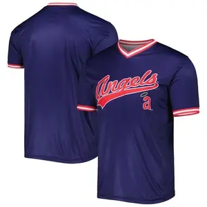 STITCHES California Angels Cooperstown Collection Team Jersey - Navy