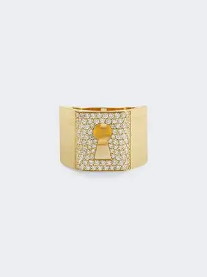 MYSTERYJOY Protection Ring - 18k Yellow Gold