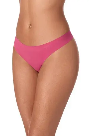 Dkny Litewear Cut Anywhere Thong - Dark Rose