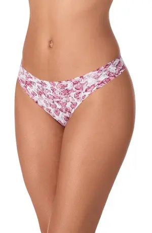 Dkny Litewear Cut Anywhere Thong - Hologram Hearts