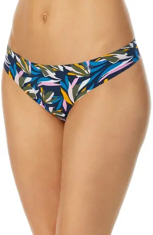 Dkny Litewear Cut Anywhere Thong Jungle Print