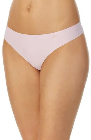 Dkny Litewear Cut Anywhere Thong Pink Mist