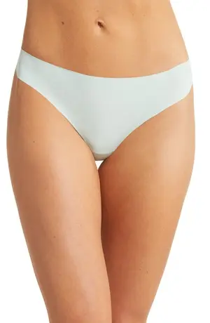 Dkny Litewear Cut Anywhere Thong Teal Mist
