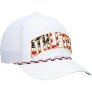 '47 Oakland Athletics Flag Flutter Hitch Snapback Hat