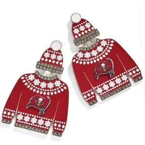 Baublebar Tampa Bay Buccaneers Sweater Dangle Earrings