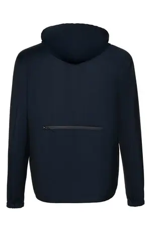 Cardinal Of Canada Beckett Water Repellent Hooded Herringbone Wool Rain Coat