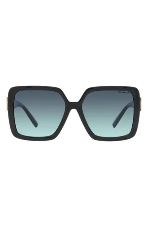 Tiffany & Co. 58mm Square Sunglasses - Black