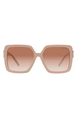 Tiffany & Co. Tiffany & Co. 58mm Square Sunglasses Pink Grad