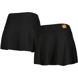 ZOOZATZ Clemson Tigers Flowy Skort - Black
