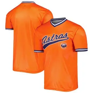 STITCHES Houston Astros Cooperstown Collection Team Jersey - Orange