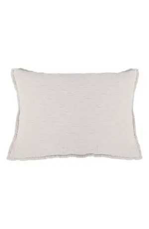 POM POM AT HOME Ojai Textured Cotton Sham - Blush