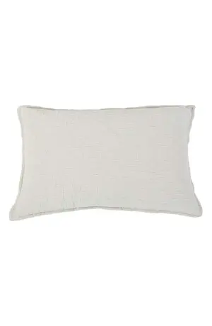 POM POM AT HOME Ojai Textured Cotton Sham - Greige
