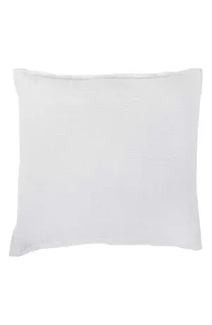 POM POM AT HOME Ojai Cotton Sham - White