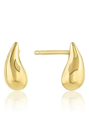 SET & STONES Sevilla Stud Earrings - Yellow Gold