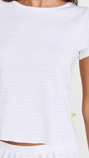 Morgan Lane Baby Jean Tee - Sky Stripe