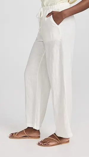 Rails Emmie Linen Pants - White