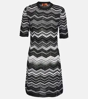 Missoni Zig-zag Knit Minidress