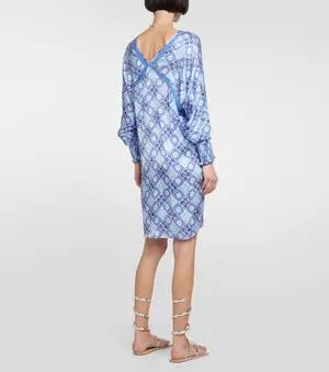 Poupette St Barth Allegra Asymmetrical Minidress