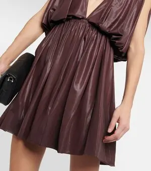 Rick Owens Pleated Minidress