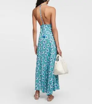 Poupette St Barth Felicia Floral Maxi Dress