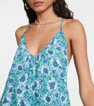 Poupette St Barth Felicia Floral Maxi Dress
