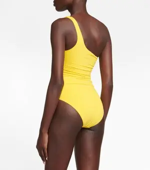Melissa Odabash Bodrum One-shoulder One-piece Swimsuit - Yellow