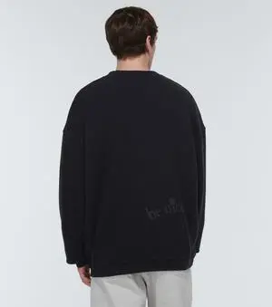ERL Printed Cotton Fleece Sweatshirt