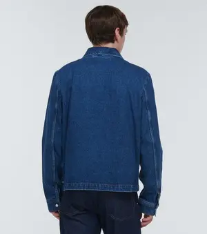 AMI Paris De Cœur Denim Jacket