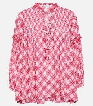 Poupette St Barth Long Sleeve Blouses