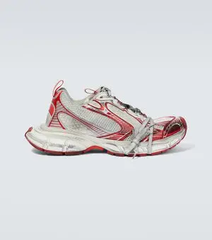 Balenciaga 3xl Mesh Sneakers - Red