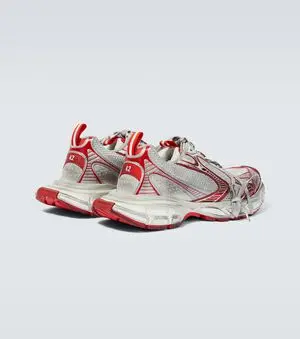 Balenciaga 3xl Mesh Sneakers - Red