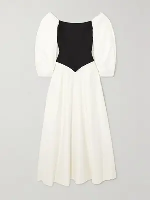 Gabriela Hearst Lani Off-the-shoulder Maxi Dress - Neutrals