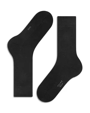 Falke Family Cotton Blend Socks Anthra Melange