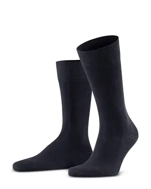 Falke Family Cotton Blend Socks Dark Navy