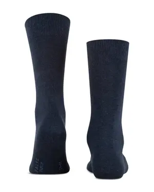 Falke Family Cotton Blend Socks - Navy Melange