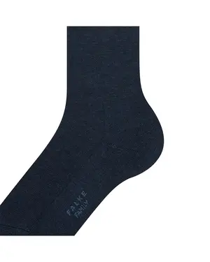 Falke Family Cotton Blend Socks - Navy Melange