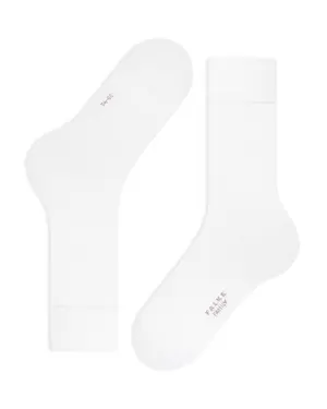 Falke Family Cotton Blend Socks White