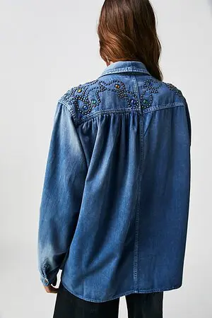 DR. COLLECTORS Roy Rogers Studs & Rhinestones Shirt