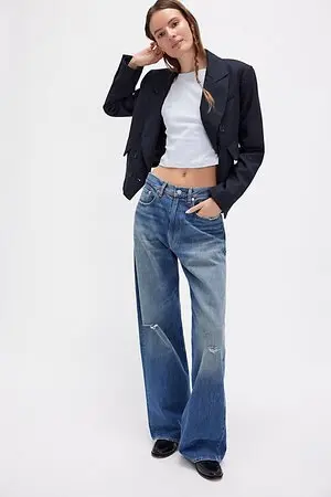 Denimist Teri Wide-leg Jeans - Apsley Blue