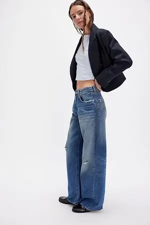 Denimist Teri Wide-leg Jeans - Apsley Blue