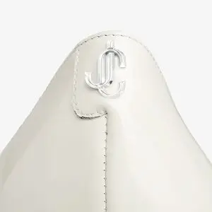 JIMMY CHOO Love 85 Patent Leather Pumps With Jc Emblem - Neutral