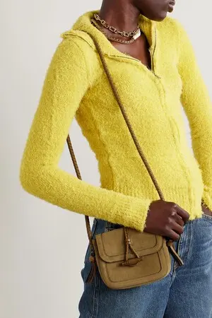 Isabel Marant Vigo Suede Shoulder Bag