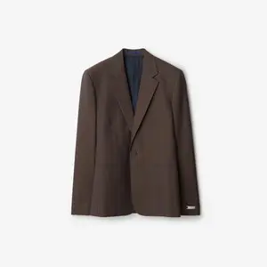 Burberry Wool Tailored Jacket Barrel