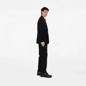 Burberry Wool Tailored Jacket - Black