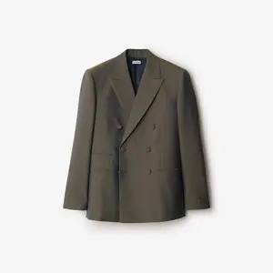 Burberry Wool Tailored Jacket Reef