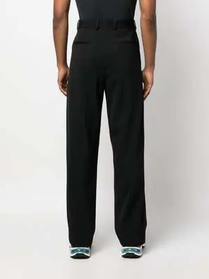 BOTTER Straight-leg Pleated Trousers - Black