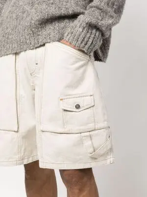 MARANT Peio Bermuda Shorts - Neutrals