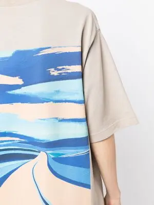 Khrisjoy Graphic-print T-shirt - Neutrals